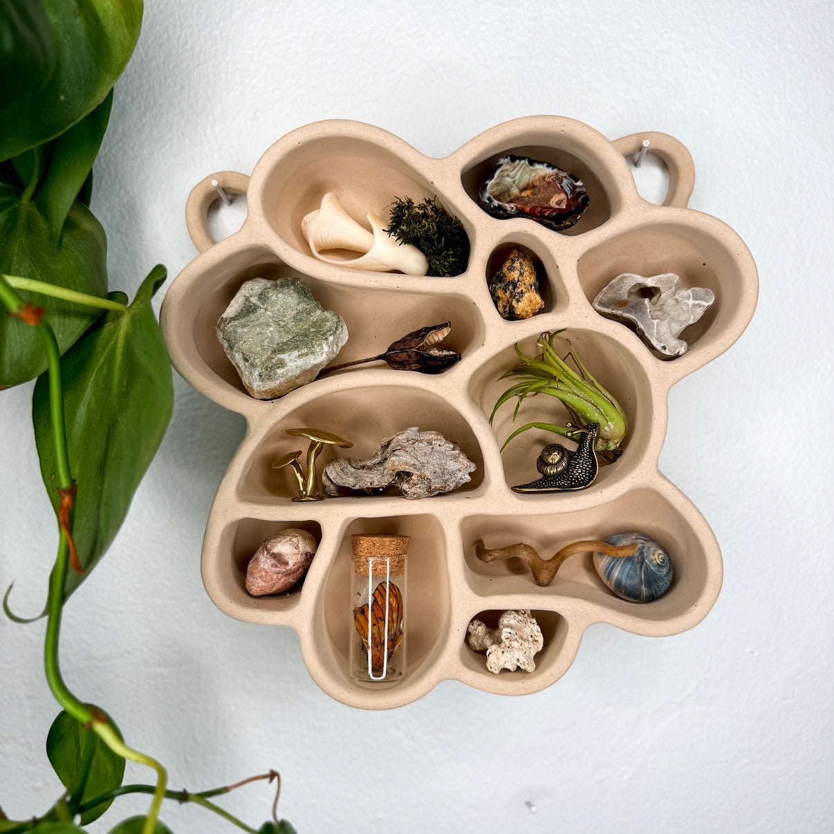 Cement Shelf of Inspiration No. 2 in Sand – The Minimalist Ceramist