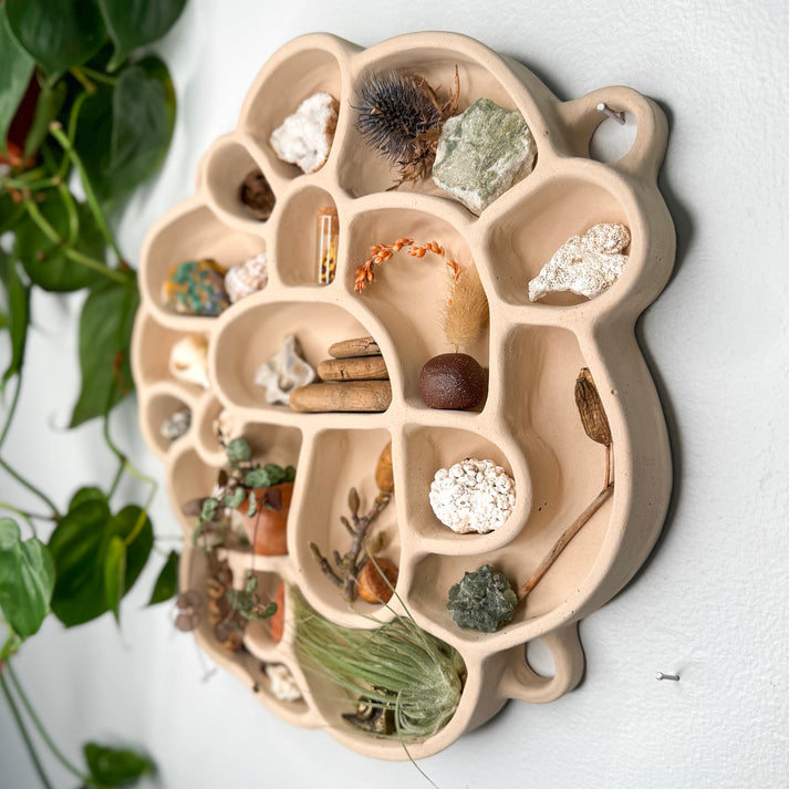 Cement Shelf of Inspiration No. 1 in Sand – The Minimalist Ceramist