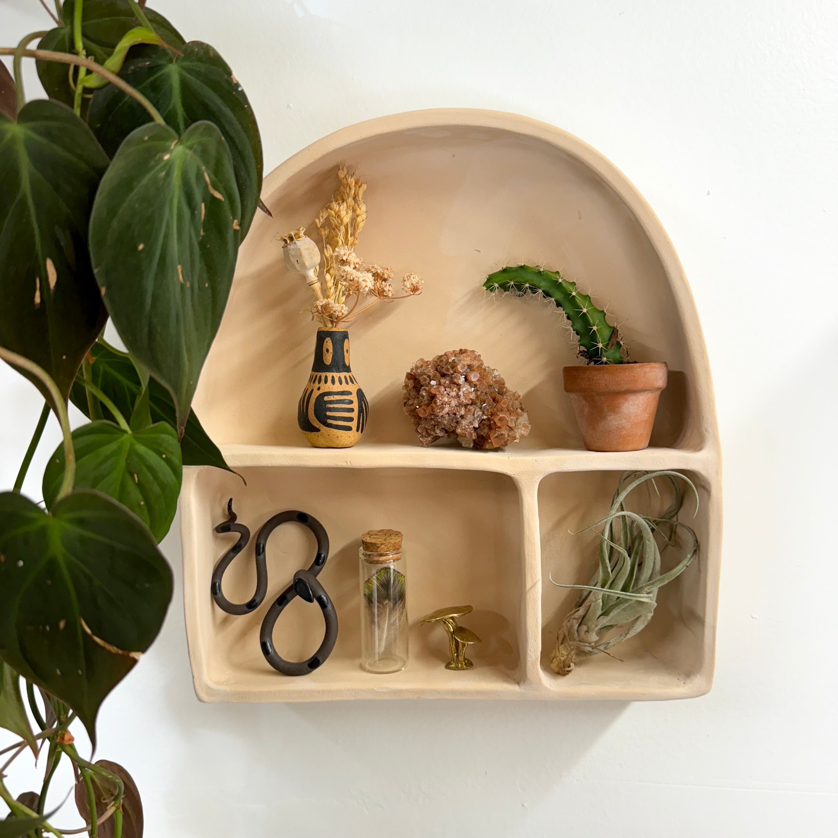 Cement Altar of Inspiration No. 1 in Sand – The Minimalist Ceramist